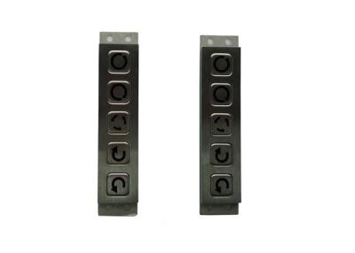 China ATM side pad industrial metal keypad with outdoor Pin connector for sale