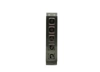 China ATM side pad industrial metal keypad with outdoor Pin connector for sale