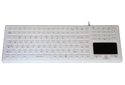China Touchpad Medical Keyboard With 24 Fn Keys And Three Mouse Buttons for sale
