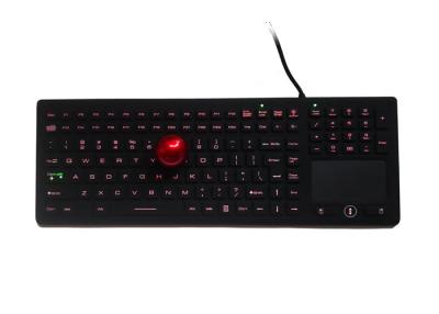 China Mechanical Industrial Keyboard washable With Touchpad 24 Function Keys for sale