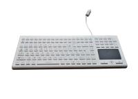 China NEMA 4X Plus Ruggedized Wired Keyboard With Trackpad For Sterilization for sale