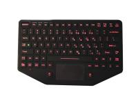 China Vehicle Mounting Rugged Keyboard 89 Key Rubberized With VESA Mounting Holes for sale