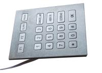 China Outdoor industrial KeyPad 20 buttons By Industrial Metal With TTL Cable for sale