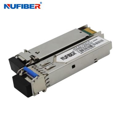China 155Mb/s SFP Transceiver Singlemode single fiber 40km 1310nm/1550nm LC DDM for sale