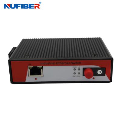 China 1000M Industrial Fiber Converter 1x Rj45+1x1000M Fiber port SM Bidi FC 20km 1310nm/1550nm with Din-rail for sale