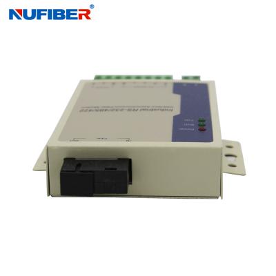 China Serial to Fiber Converter RS485/422/232 Fiber Modem SM Bidi 20km GM168SM-C20A/B for sale