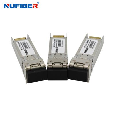 China 10Gb/s 10km CWDM 1470～1550nm SFP+ Transceiver Duplex LC DFB Single mode for sale