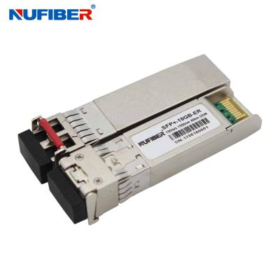 China 10G SFP 40km DWDM 15xx.xxnm C Band SFP+ Transceiver module 100GHz DWDM for sale