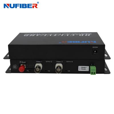China HD 1080P Fiber Coaxial Video Audio Converter 1BNC 1audio 1 Fiber Video Transmitter and Receiver for sale