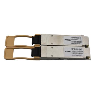 China QSFP-100G-SR4 100Gb/s QSFP28 Transceiver multimode 100m 850nm MPO/MTP for sale
