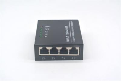 China Commercial 10/100M 4 port rj45+2 fiber Singlemode single fiber SC 20km optical fiber ethernet switch for sale