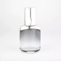China Black 100ml Cosmetic Lotion Bottle Painting Glass Skin Care Cream Skincare Packaging for sale