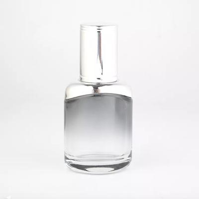 China Black 100ml Cosmetic Lotion Bottle Painting Glass Skin Care Cream Skincare Packaging for sale