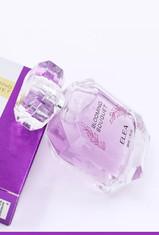 China Glass Empty 100ml Luxury Perfume Bottles Embossed Logo With Surlyn Cap for sale
