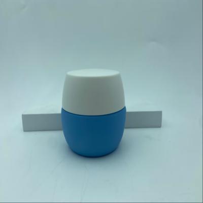 China Cosmetic Packaging 30G Gel Cream Jar with White Plastic Cap Packaging Bottle Cream Bottle for sale