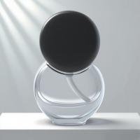 China Customizable 30ml Round Foundation Glass Bottle with Thick Bottom, Makeup Primer and Serum Bottle for Cosmetic Products for sale