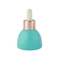 China Silkscreen Printing 30ml 50ml Glass Dropper Bottle Essential Oil Bottles OEM for sale