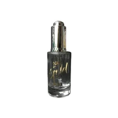 China Professional Round 30m Glass Dropper Bottles Essential Oil Bottle Cosmrtic Packaging for sale