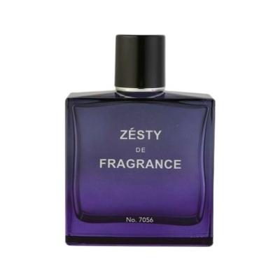 China 100ml Square Glass Perfume Bottle Personal Care Packaging OEM Screen Printing And Painting for sale