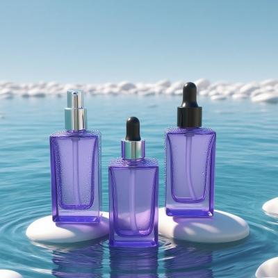 China Wholesale Customizable 30ml Primer & Foundation Glass Bottle with Thick Bottom and Plastic Cap for Skincare Serum - OEM Available for sale