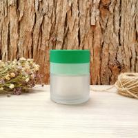 China Glass Refillable Airless Jar 30ml 50ml with PP Material and PCR Material for sale