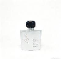 China Best-selling Diamond-pattern Perfume Cap 100ml Distinct Edges High-end Perfume Bottle for sale