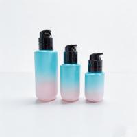 China Factory Direct Sales 15ml Mini 20ml 30ml Flat Oval Lotion Glass Bottles Essential Oil Skin Care Bottle Packaging for sale