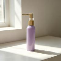 China 50ml and 100ml Aluminum Personal Care Cleansing Oil Pump Bottle for Personal Care Use for sale