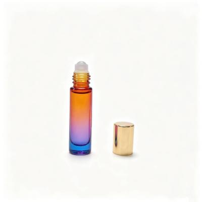 China 10ml Glass Roller Bottles Or Essential Oils / Rollerball Perfume Bottle Roll On Bottles for sale