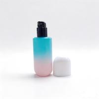 China Factory Direct Sales 15ml Mini 20ml 30ml Flat Oval Lotion Glass Bottles Essential Oil Skin Care Bottle Packaging for sale
