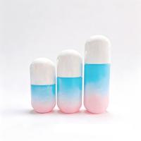 China Factory Direct Sales 15ml Mini 20ml 30ml Flat Oval Lotion Glass Bottles Essential Oil Skin Care Bottle Packaging for sale