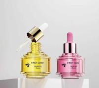 China Luxury Two-Tone 30ml Glass Dropper Bottle  New Stylish Step-Up Design  for Skincare Essence Oil Bottle for sale