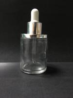 China Custom Glass Dropper Bottles 60ml Essential Oil Dropper Bottles Skincare Packaging OEM for sale