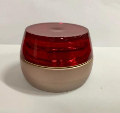 China Reusable Glass Cream Jar Cosmetic Packaging Customized Design For Makeup Materials for sale