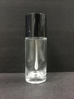 China Glass Foundation Bottles / Safe Glass Lotion Dispenser Bottle Makeup Packaging Various Color And Printing for sale