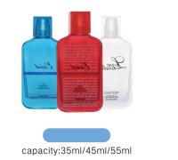 China Luxury Glass Perfume Bottle / 35ml 45ml 55ml Perfume Sprayer Bottle Makeup Packaging for sale