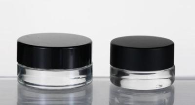 China 5g Glass Cream Jars Cosmetic Cream Bottle With Lid Customized Color And Printing OEM for sale