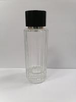 China Round Cosmetic 100ml Glass Perfume Bottles , Spray Perfume Bottle Various Color And Printing for sale