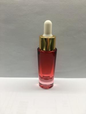 China Round Liquid 30ml Nipple Glass Dropper Bottles Essential Oil Bottle Skincare Packaging for sale
