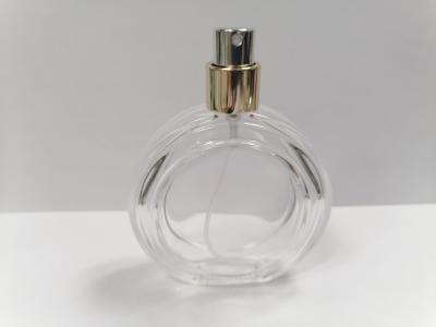 China 50ml Glass Perfume Bottles Surlyn Cap Makeup Packaging Various Painting and Printing for sale