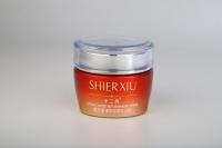 China MSDS 50g Environmental Protection Cosmetic Jar With Screw cap Cream Bottles OEM for sale