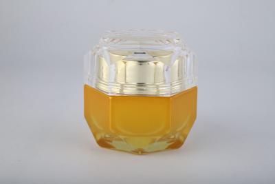 China SGS 30g 50g Skincare Packaging Cream Jar with Plastic Cap Customized Logo and Color for sale