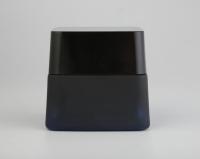 China ISO9001 30g 50g Square Cosmetic Jars with Cream Bottles Various Logo and Painting for sale
