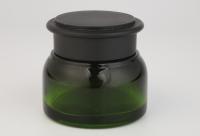 China Round 30g 50g Skincare Packaging Cream Jar with Plastic Cap Cream Bottles for sale