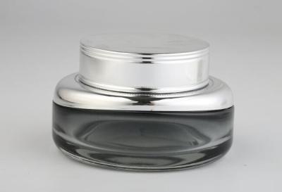 China Electroplate 30g 50g Environmental Protection Cosmetic Jars Cream Bottles OEM for sale