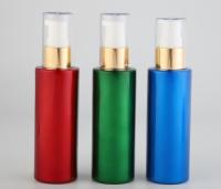 China 60ML Glass Lotion Bottles With Pump and Plastic Cap OEM Color and Logo for sale