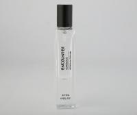 China Refillable 15ml Square Glass Vial Perfume Bottle Varioous Logo and Color OEM for sale