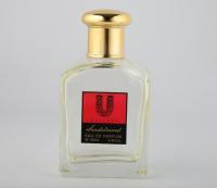 China 100ml Square Glass Perfume Bottles Sprayer Bottle With Plastic Cap Skincare Packaging for sale
