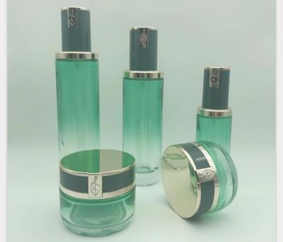 China Glass Cream Jar Bottles for sale