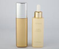 China 50ml Glass Dropper Bottles Eye Essential Oil Bottles With Plastic Collar Various Color And Printing for sale